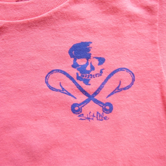 Salt Life | Shirts & Tops | Nwot Salt Life Girls Pink Tshirtblue Logo ...